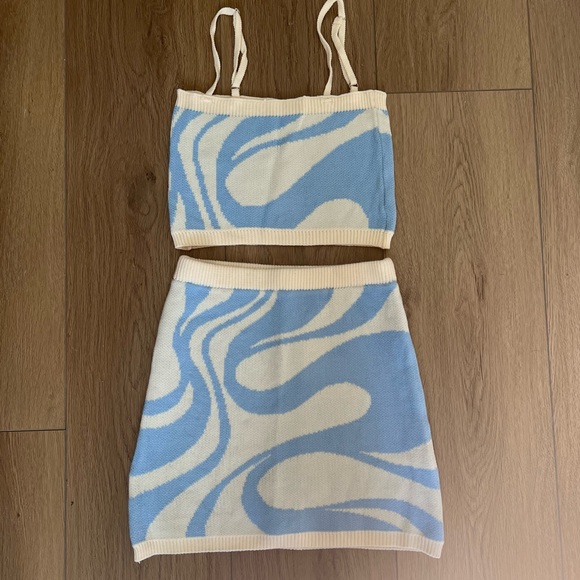 Luca + Grae | Skirts | Luca Grae Knit Skirt Set | Poshmark